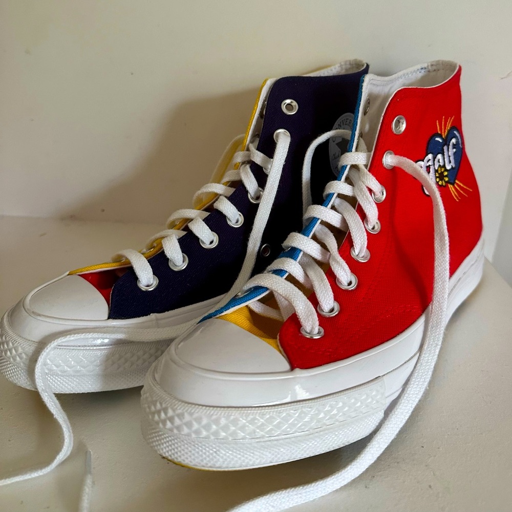 Tyler, The Creator Converse Chuck 70 High X Golf Wang… - Gem